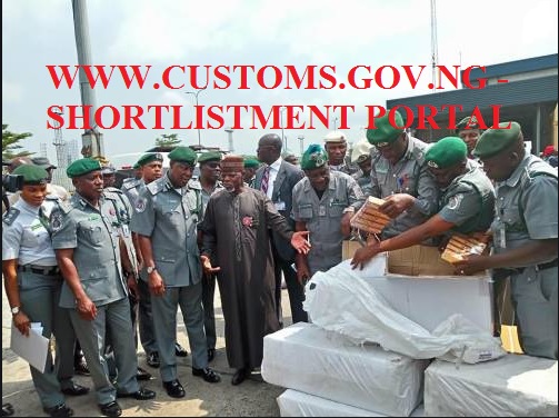 www.customs.gov.ng Portal | Apply for New Recruitment Vacancy