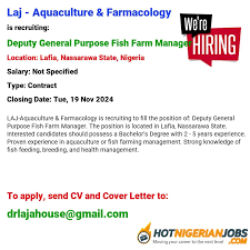 Training, Education & Social Media Manager at Laj - Aquaculture ...
